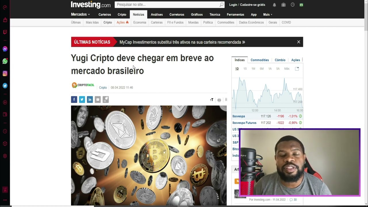 NEWS YUGICRIPTO SAI NA INVESTING - YouTube