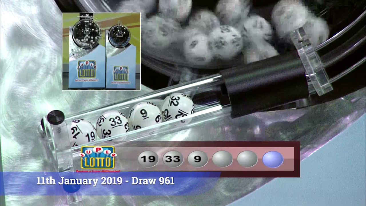 Super Lotto Draw 961 01112019 - YouTube