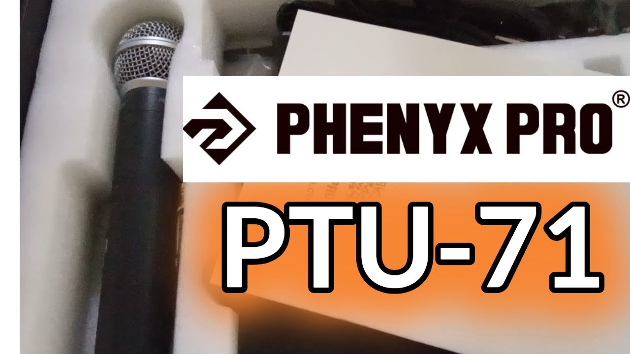 LLEGÓ EL MICRÓFONO PRO MÁS ACCESIBLE | Phenyx Pro PTU-71-2H - YouTube