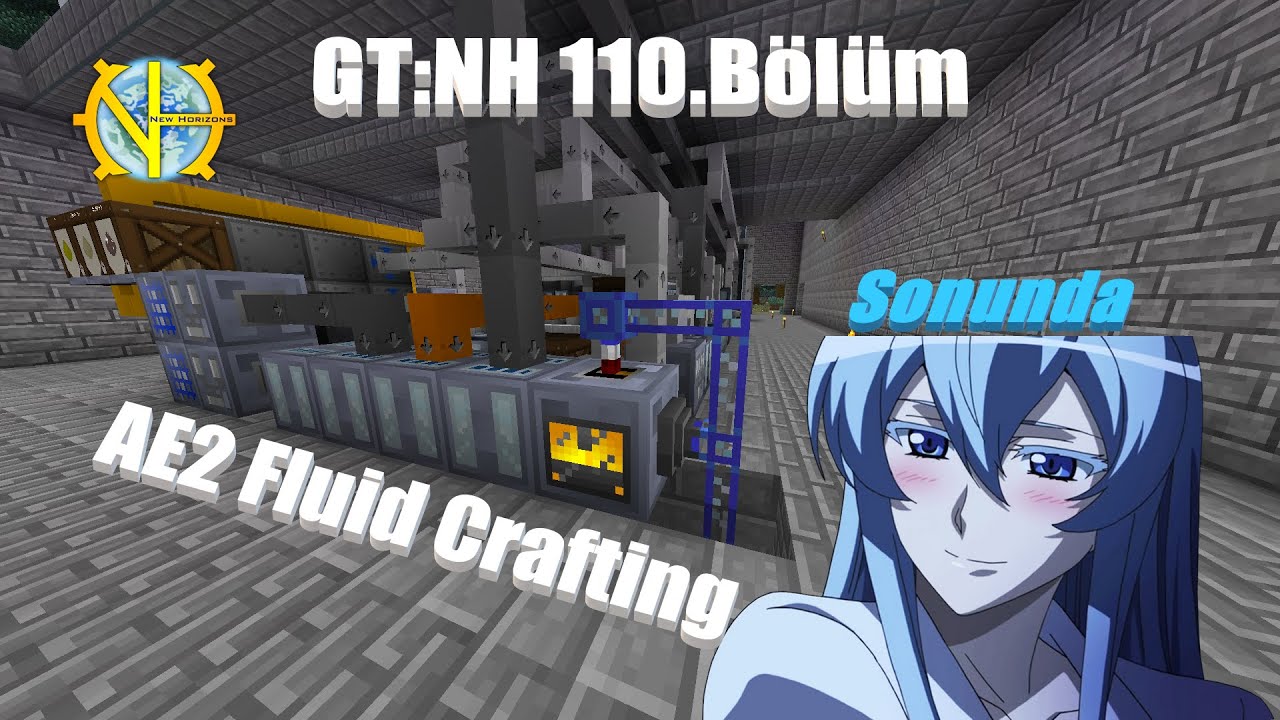 GT New Horizons | 110.Bölüm | AE2 Fluid Crafting - YouTube