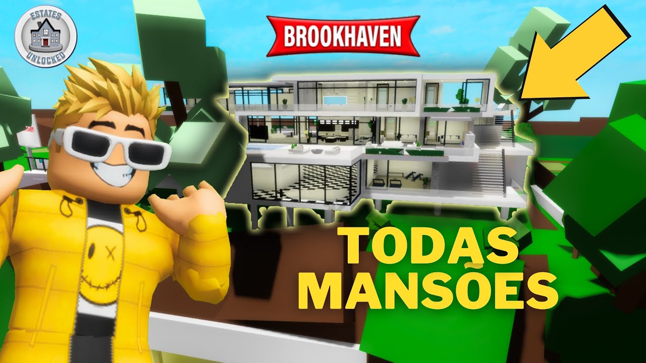 Todas as MANSÕES do BROOKAHAVEN | Tour COMPLETO GAME PASS NORT STATES ...