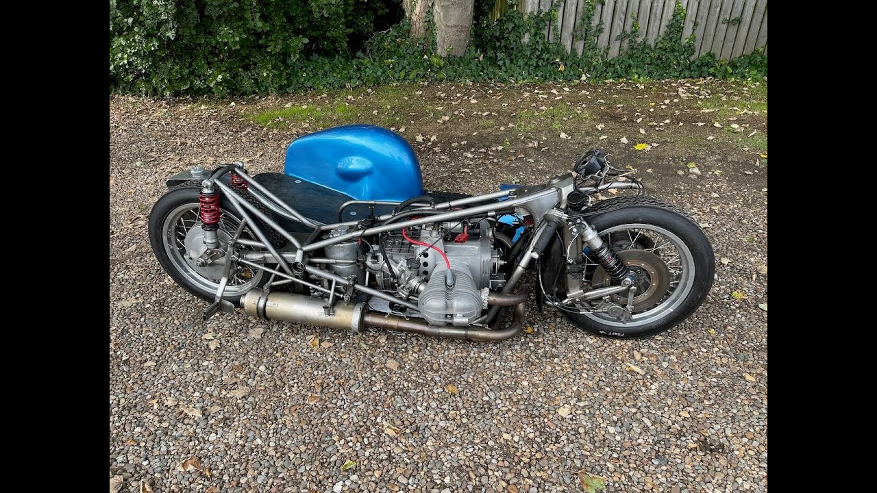 BMW R75 750 Classic Racing Sidecar - YouTube