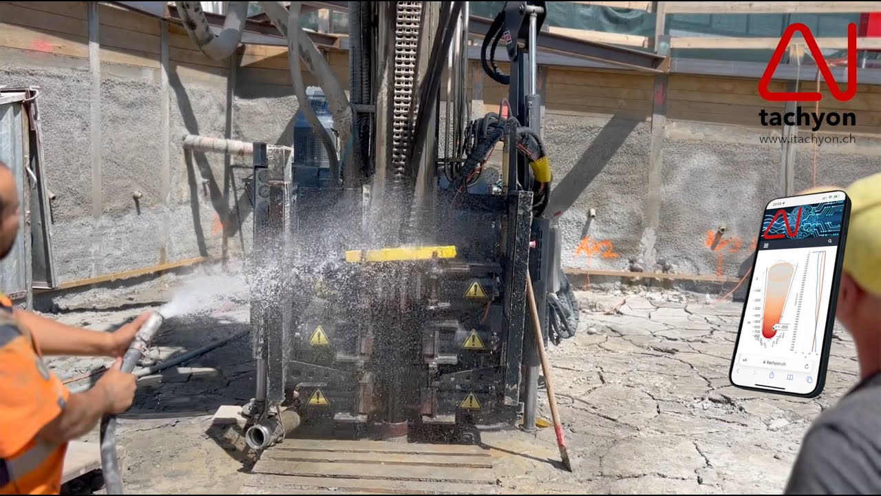 31.7.2023 Tachyon TRT thermal response test geothermal energy in Pregny ...