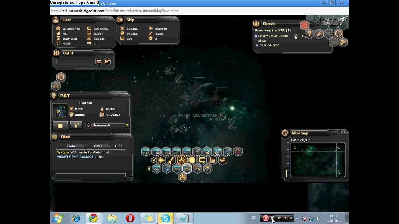 darkorbit acc with 4 iris.avi - YouTube