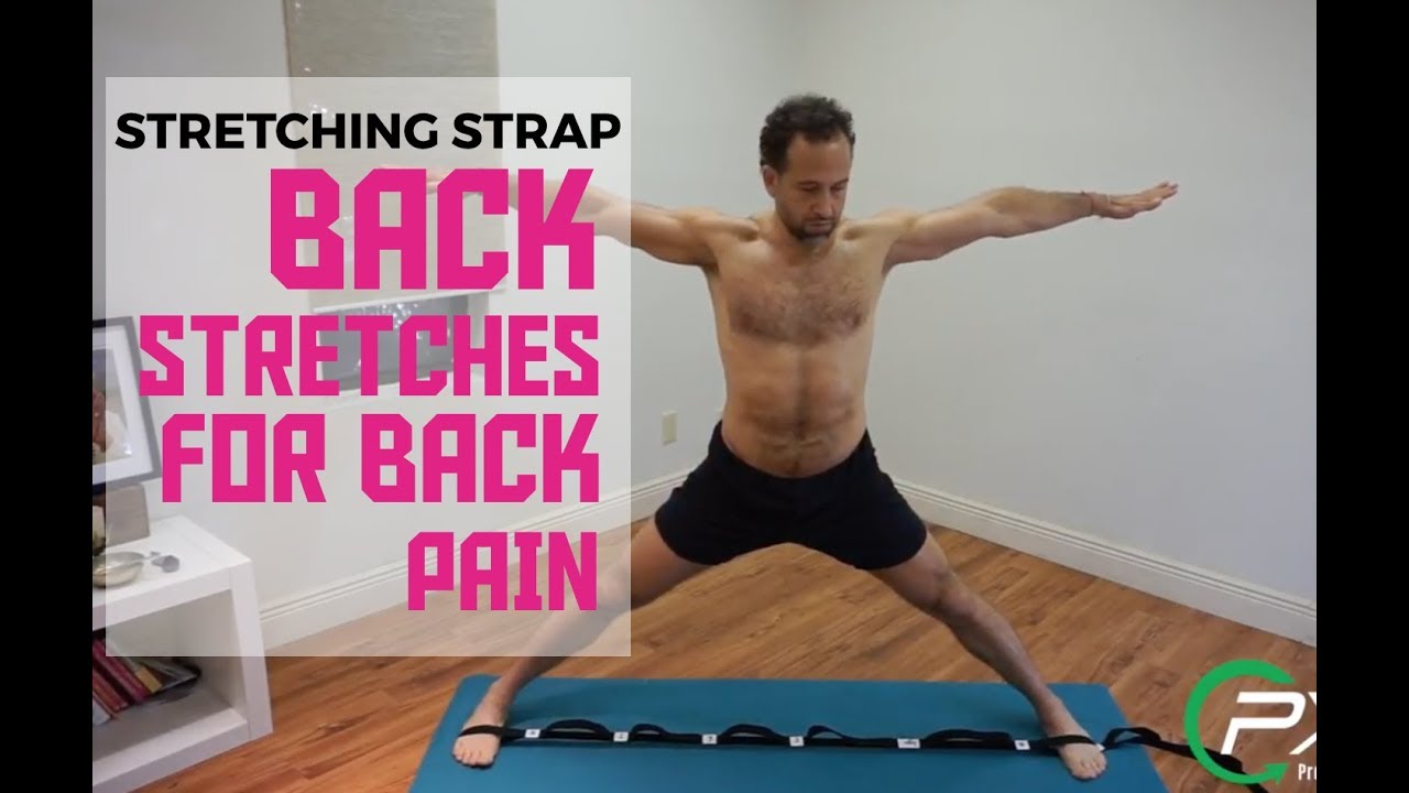 PXT360® Stretching Strap. Back stretches for back pain. - YouTube