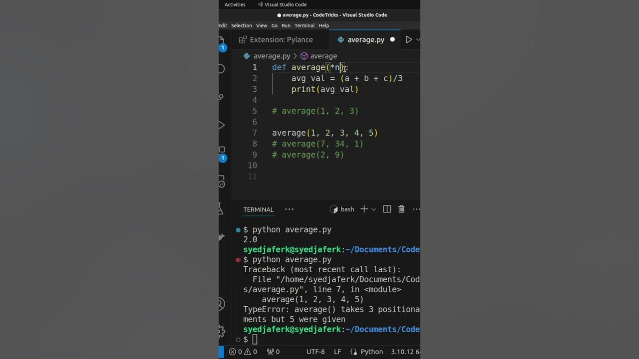 Unpacking in python #parottasalna #programminglanguage #pythonic #coding #learning # ...