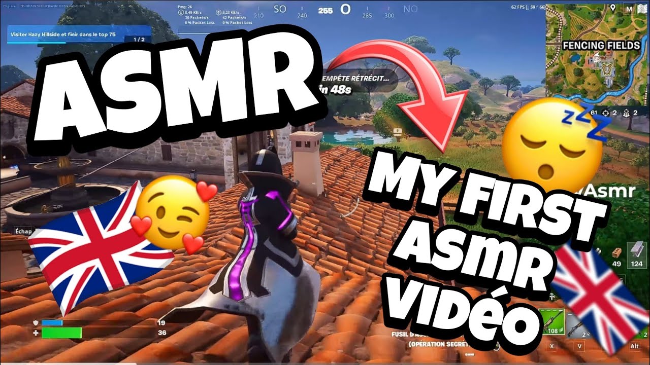 ASMR • My First ASMR Vidéo in English 😴💤 (trying speak English) - YouTube