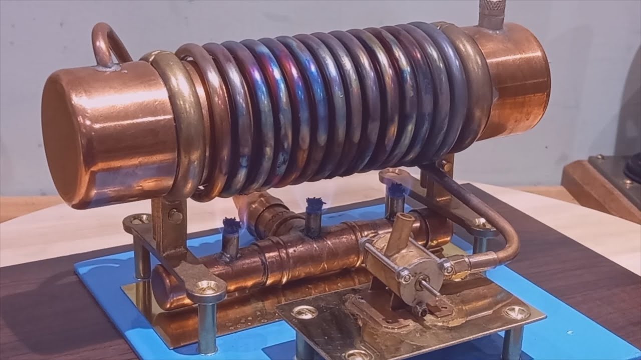 How DO you make a Superheated Boiler and Burner for Mini Steam Turbines ...