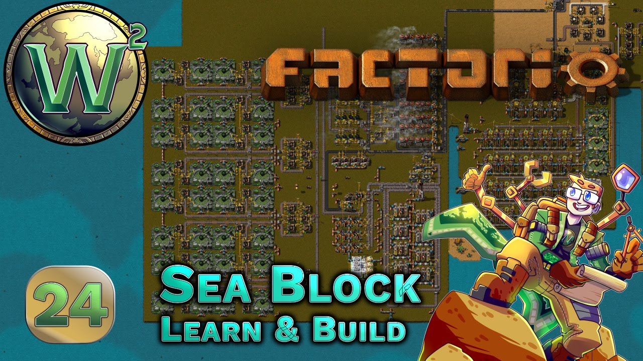Factorio Sea Block Learn & Build - Scaling Up: Power & Fuel - Let's ...