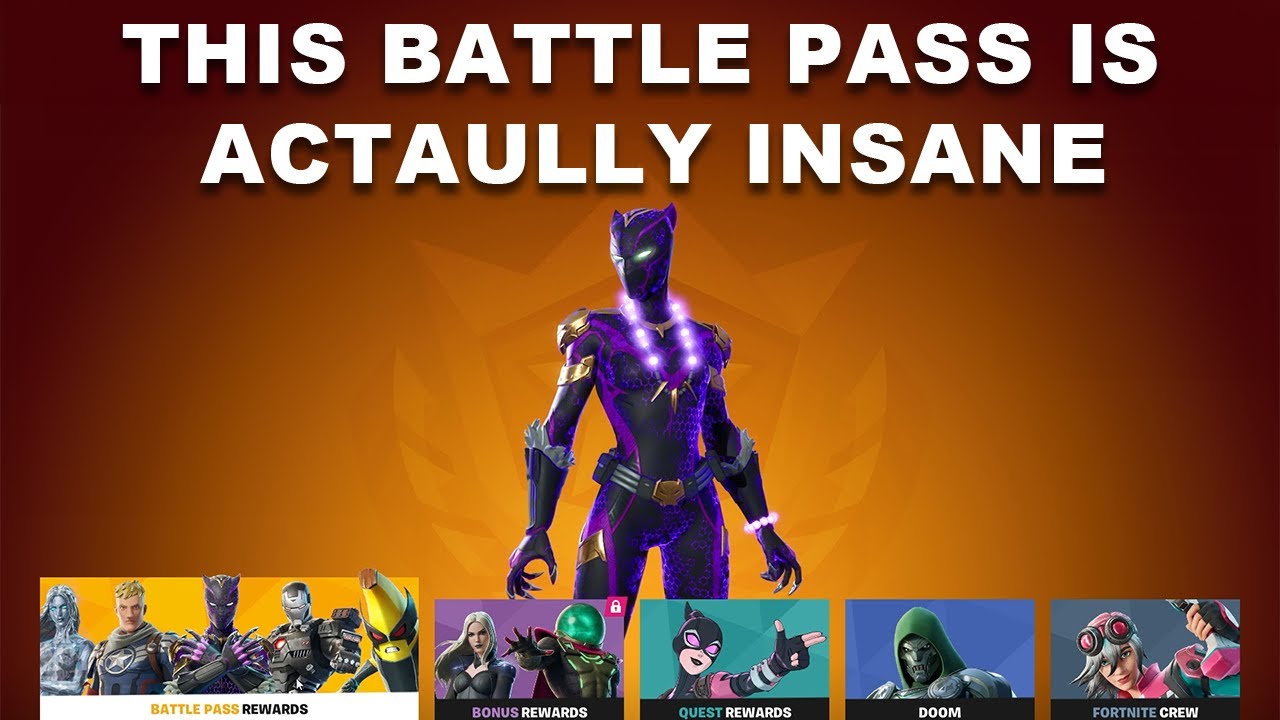In Depth Review of the AMAZING Fortnite Marvel Battle Pass for Chapter ...
