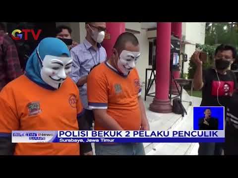 Polisi Tangkap Dua Pelaku Penculikan Anak di Surabaya - BIS 28/03