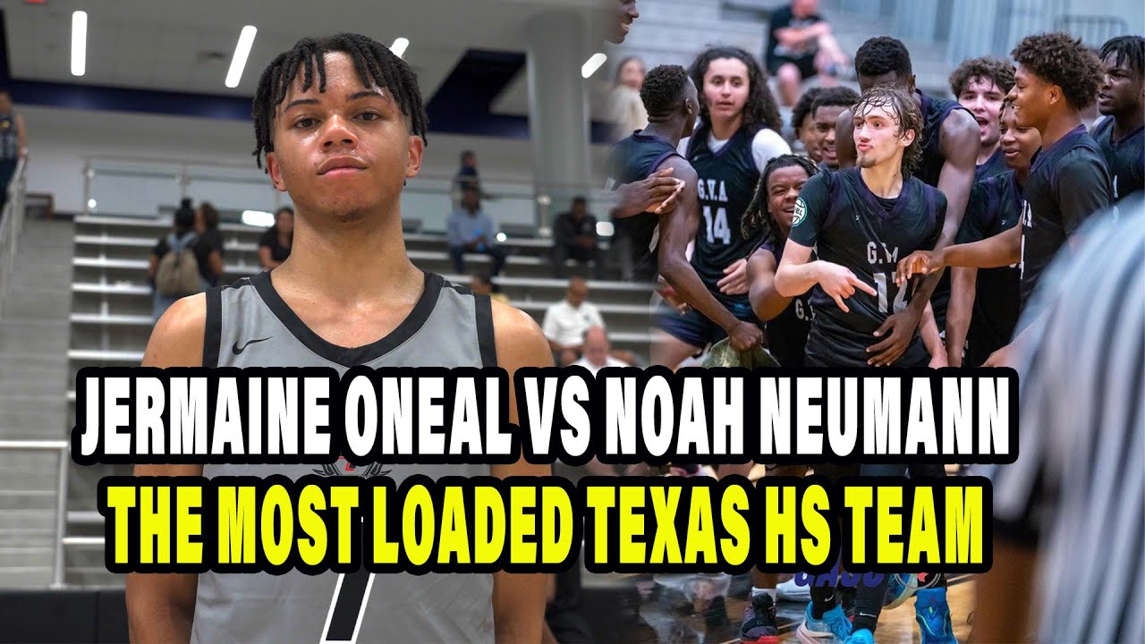 NOAH NEUMANN VS JERMAINE ONEAL AND THE MOST LOADED TEAM IN TEXAS ...