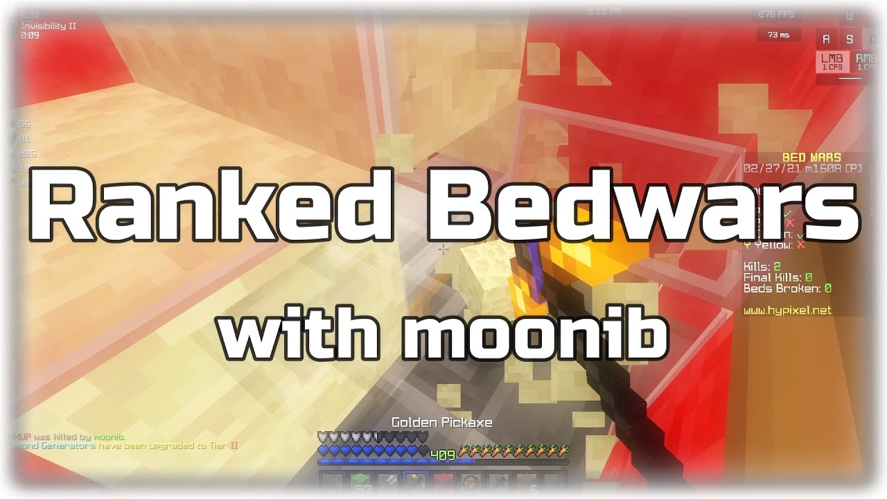 Duo Queueing Ranked Bedwars (with moonib) - YouTube