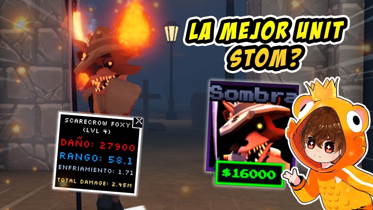 ¡BUFFEADO! SCARECROW FOXY😭 UNIDAD DEL Halloween Endless (FNTD) #fntd # ...