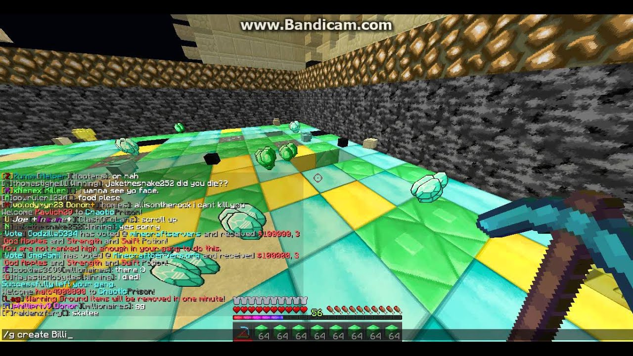 Chaotic Prison Mining In V-mine - YouTube