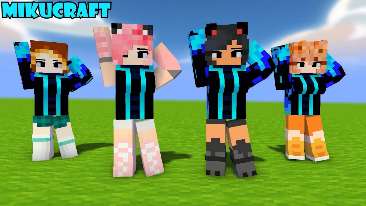 gomy gomy gomy elemental freeze aphmau and friends - minecraft ...
