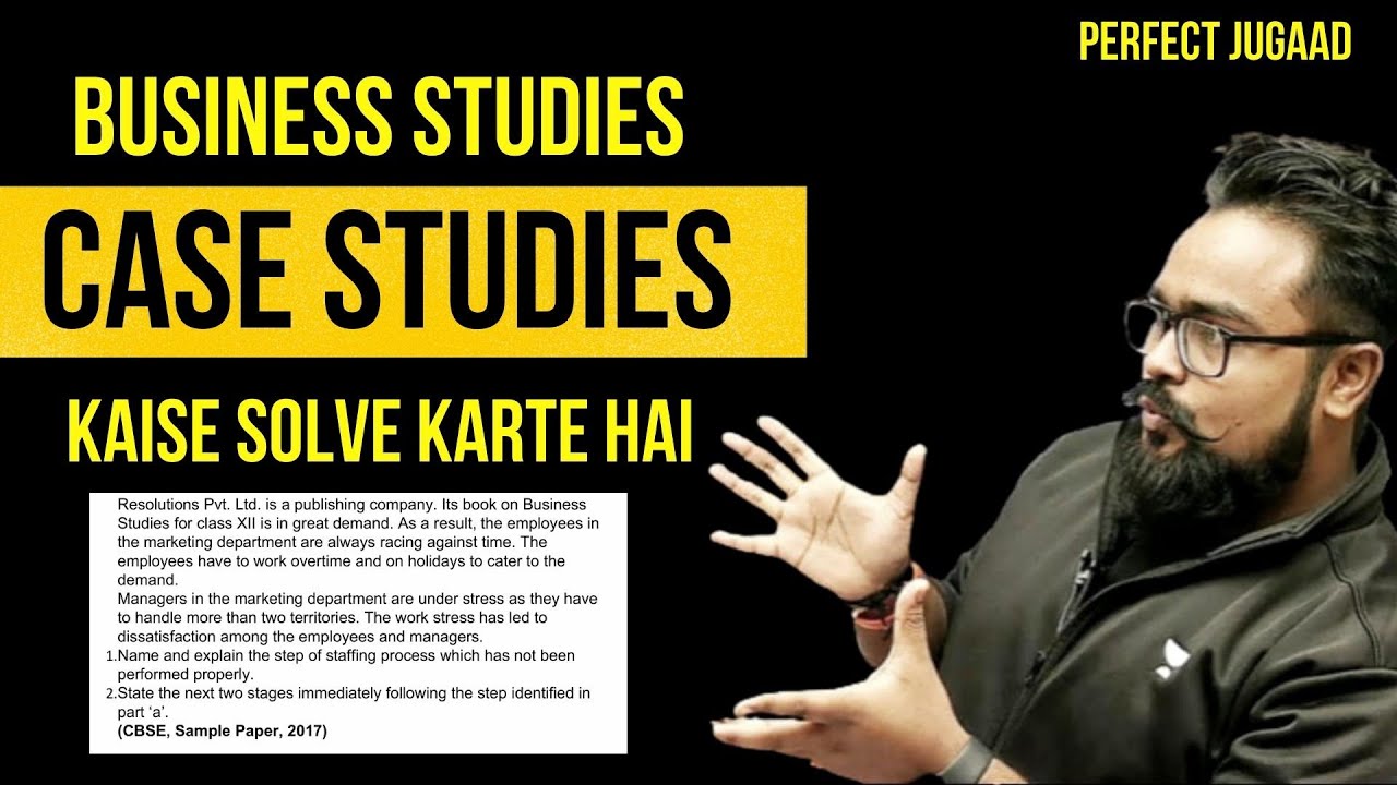 🔥 How to solve Case Study in Business Studies class 12 Term 2 Commerce ...