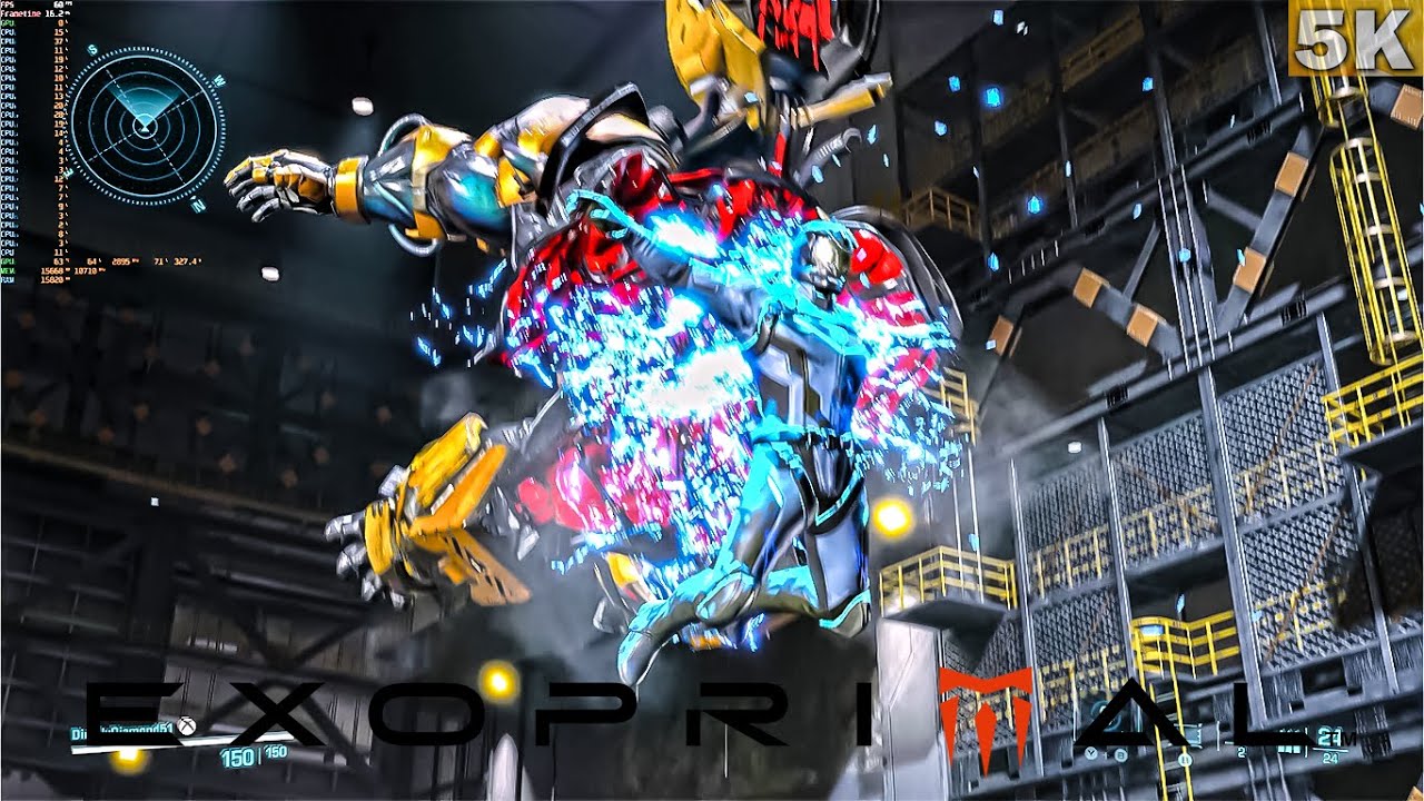 Insane RE Engine Graphics Exoprimal Gameplay 5120X2880 Resolution On ...
