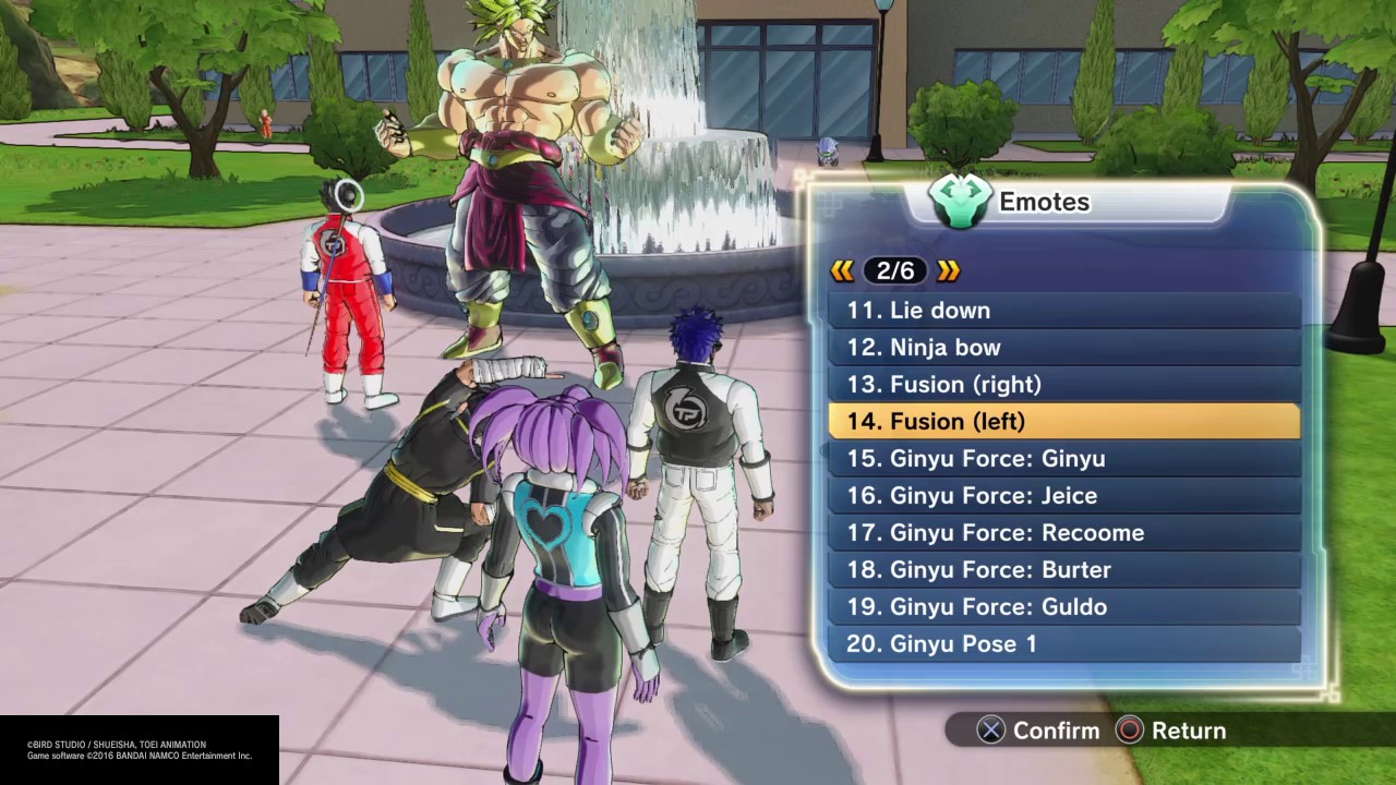 DRAGON BALL XENOVERSE 2 custom character fusion - YouTube
