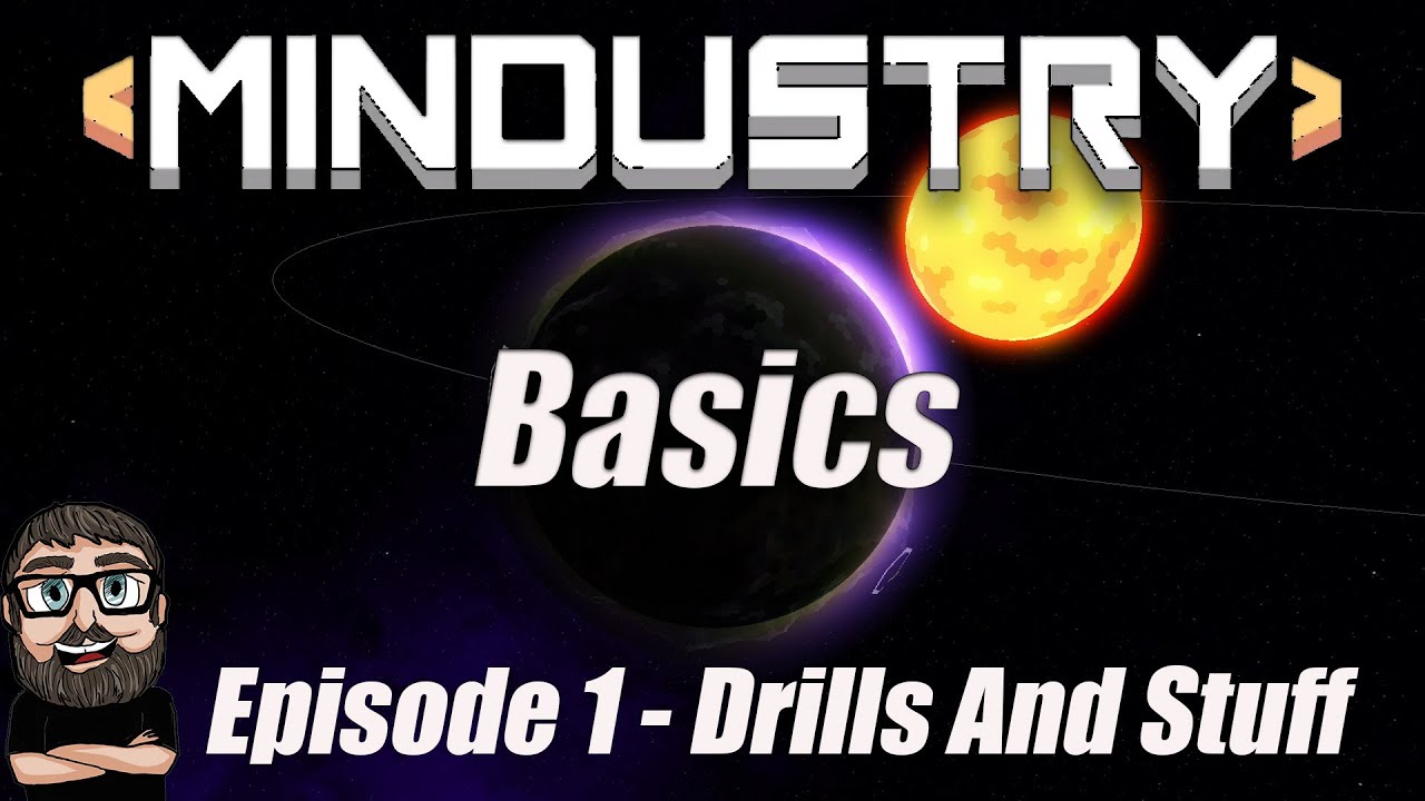 Mindustry Basics - Episode 1 - Drills and stuff - YouTube