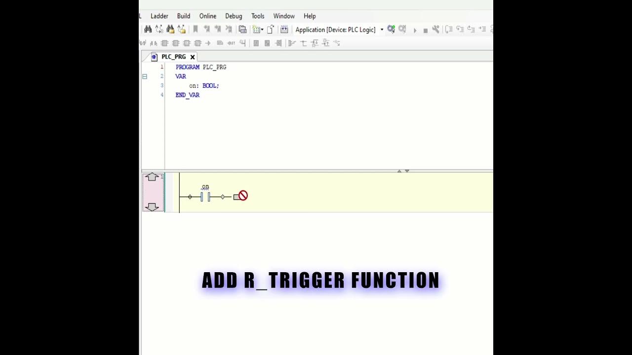 Rising edge trigger plc programming using codesys part 7 - YouTube