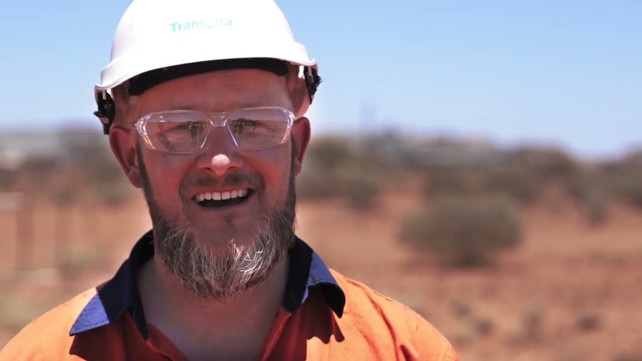BHP Solar Farm Construction - YouTube