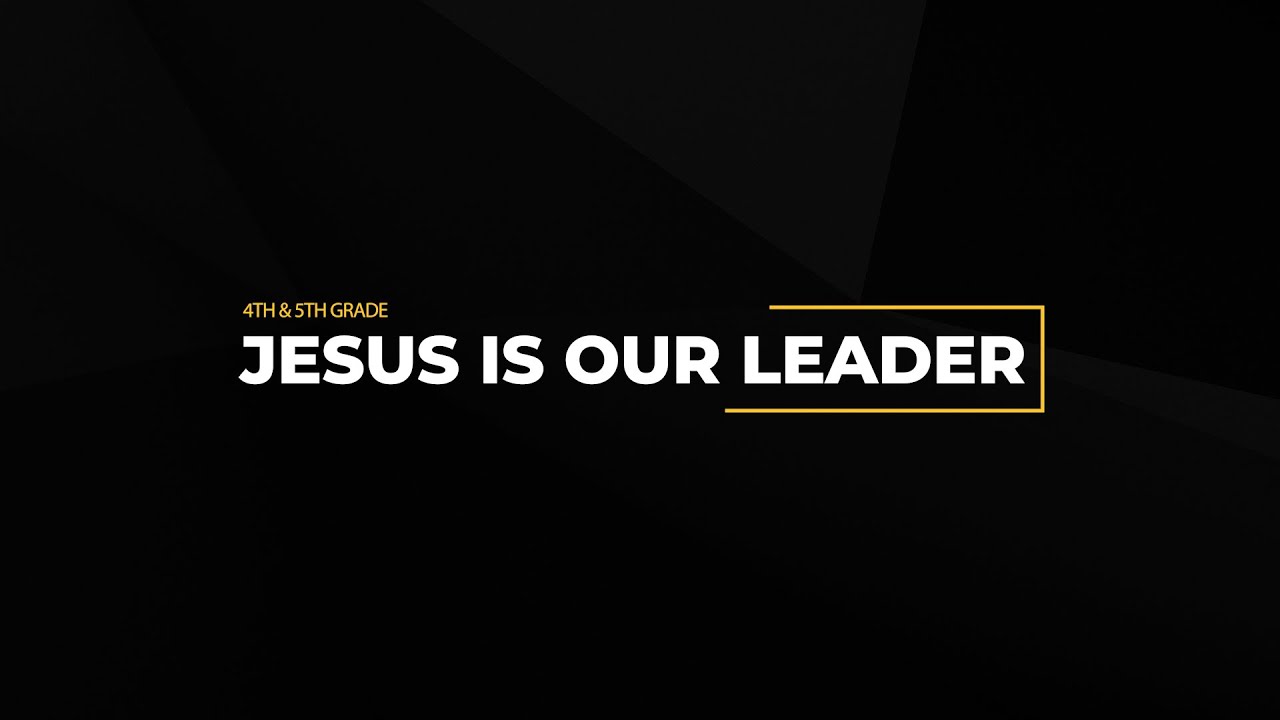 Jesus Is Our Leader – July 4, 2021 - YouTube