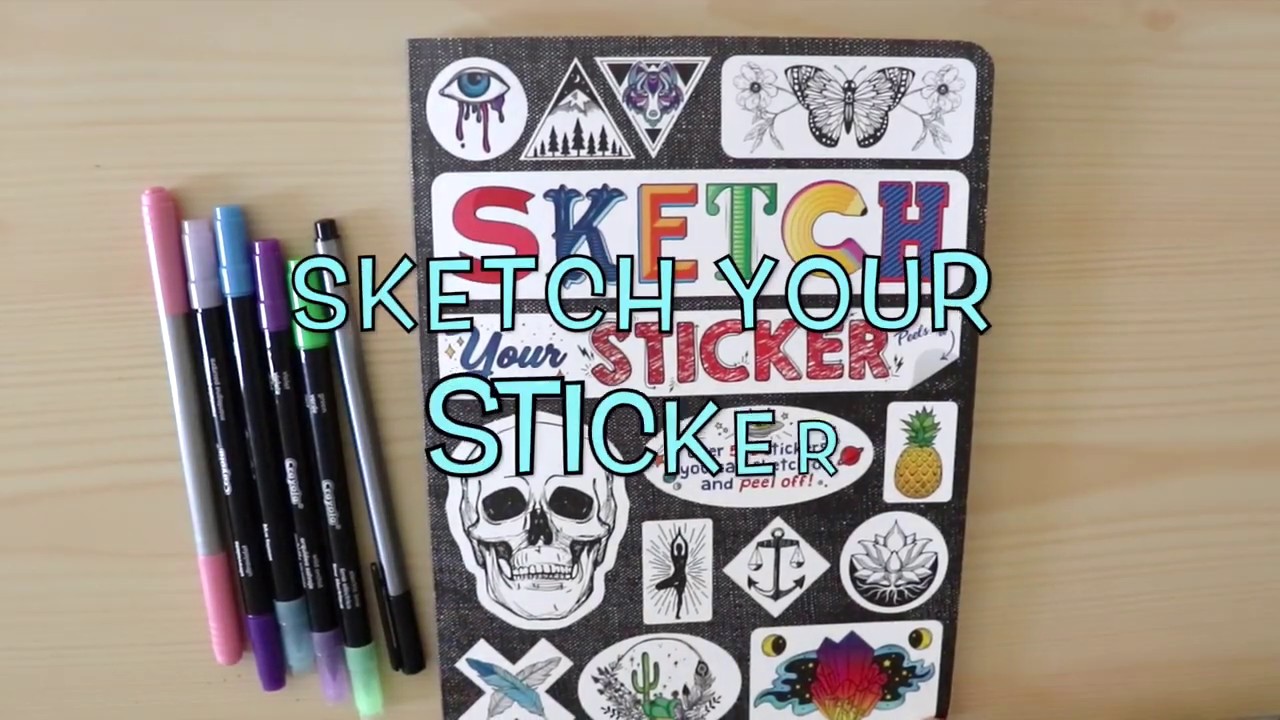 DIY STICKERS: How to Make your own Sticker with no Machine! - YouTube