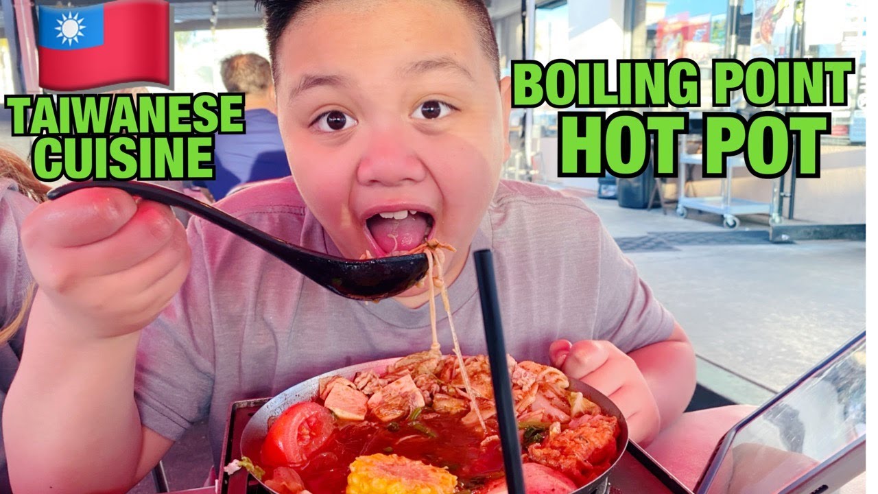 BOILING POINT I TAIWANESE HOTPOT CUISINE |OUTDOOR MUKBANGI HOUSE ...