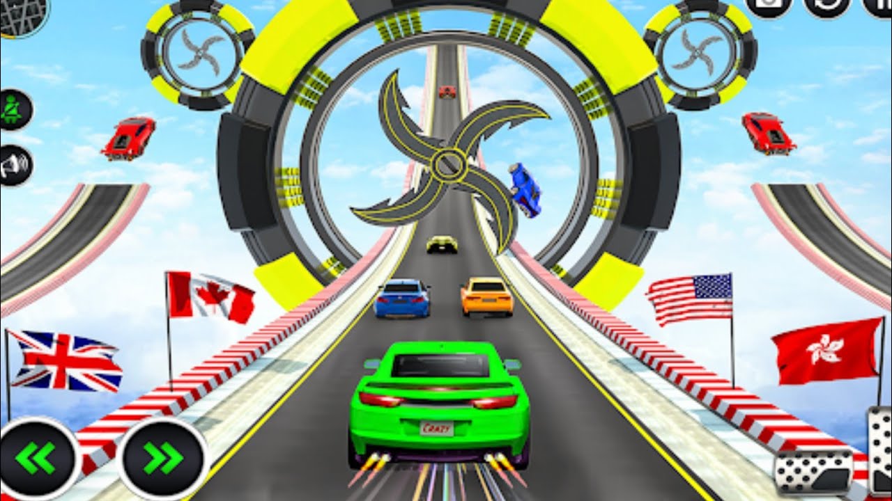 Car Driving Games | Crazy Car Stunts Games | Android Gameplay 2d ...