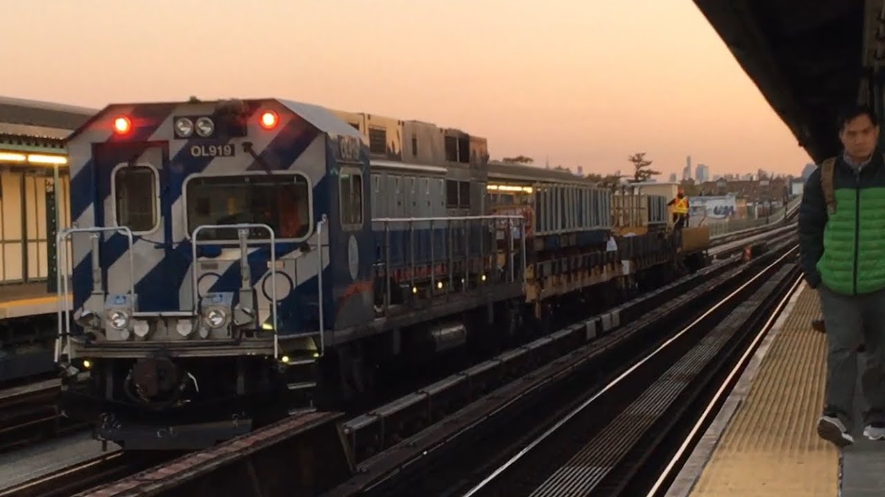 [MTA]: R156 MotivePower [#OL919] Bypasses 79th Street - YouTube