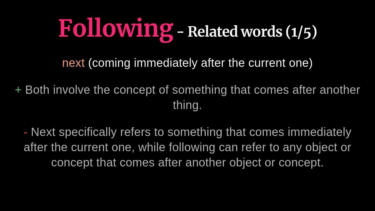 7 Words to Describe Past or Future - YouTube