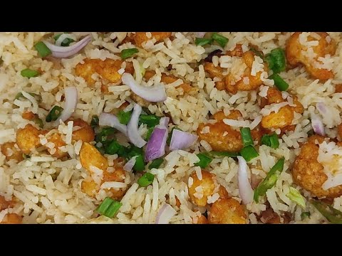 Gobi Fried Rice Recipe | ಗೋಬಿ ಫ್ರೈಡ್ ರೈಸ್ | Gobi | Fried Rice | Gobi ...