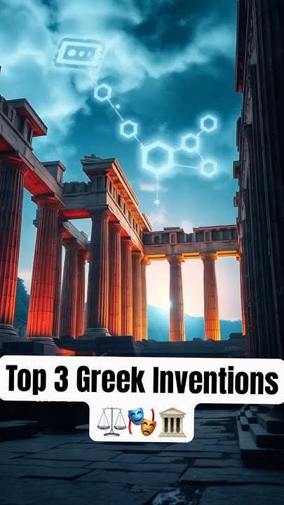 Top 3 Greek Inventions we still use today⚖🎭🏛#shorts #shortvideo # ...