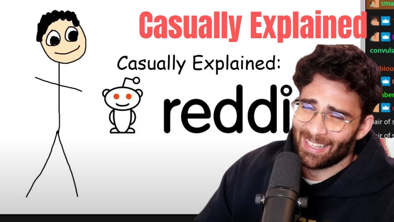 Casually Explained Reddit - Hasanabi Reacts - YouTube