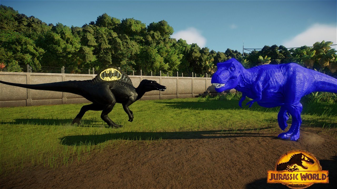 Color Pack T Rex , Batman Spinosaurus, Red I Rex ,Pink Brach Dino ...