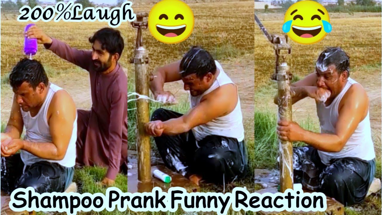 Shampoo Prank Funny Reaction | Shampoo Prank Itching Powder September ...