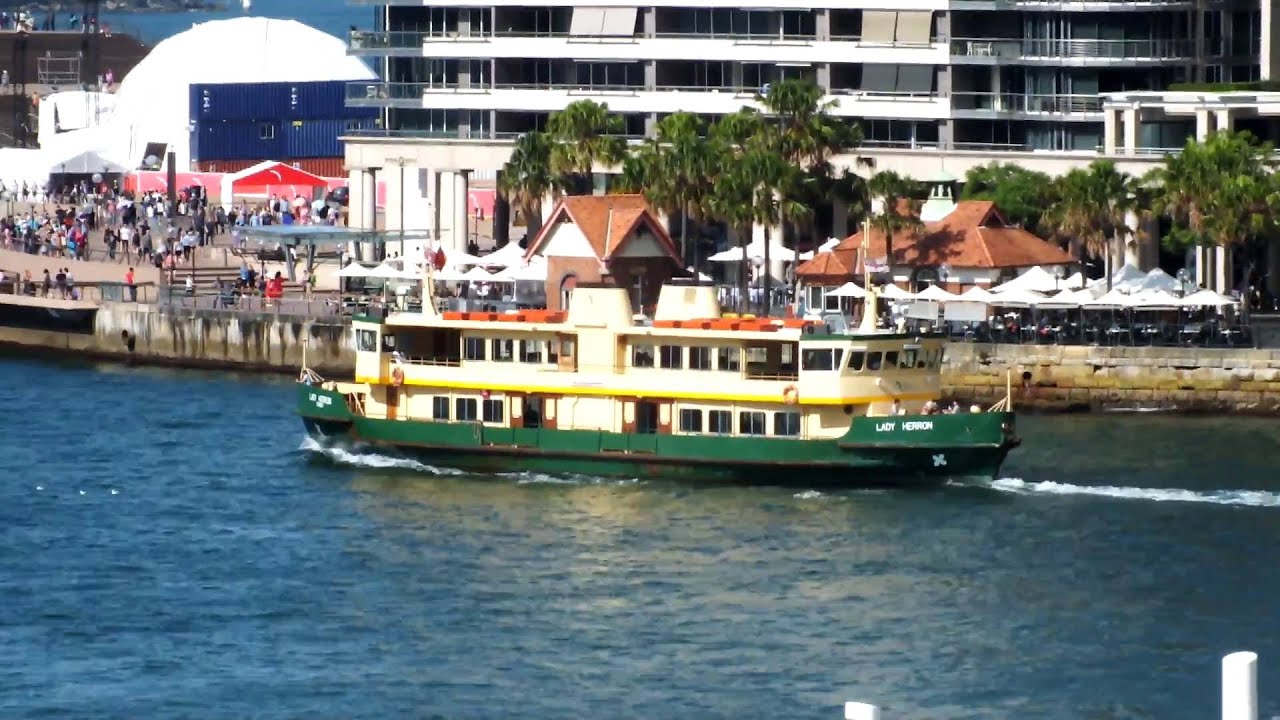 Sydney Ferry- Lady Herron 21 Feb 2016 - YouTube