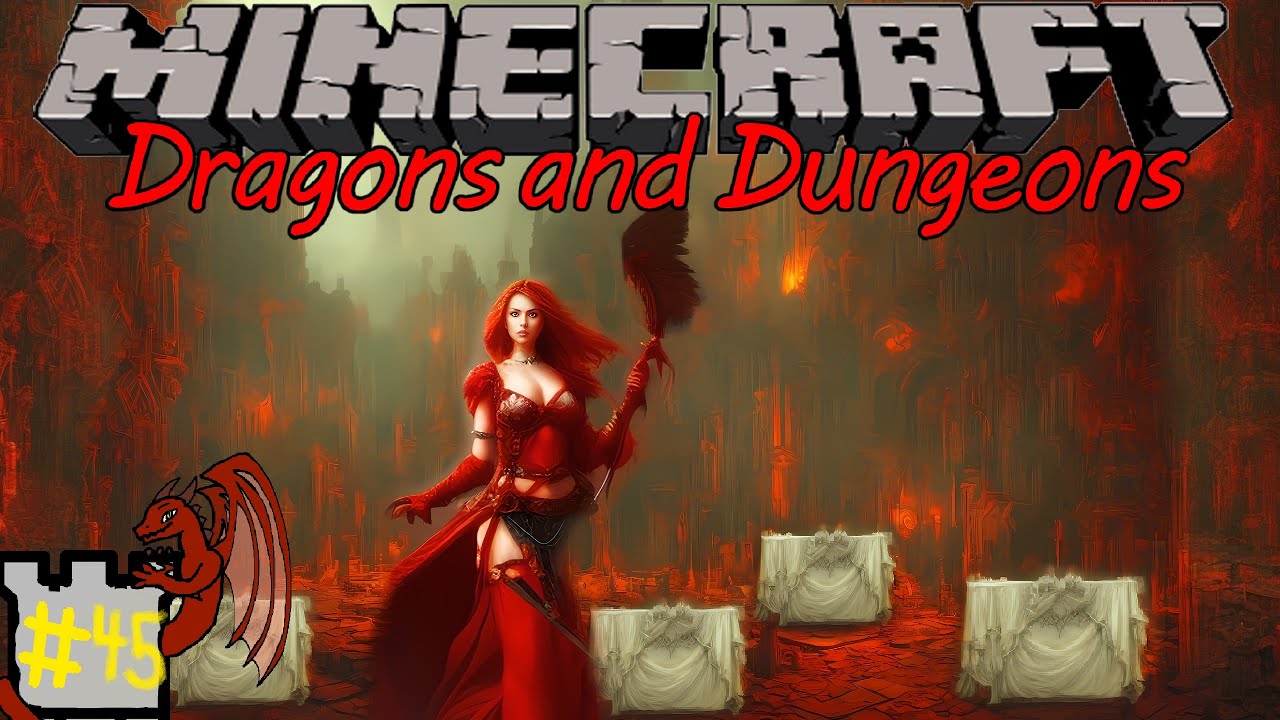 Minecraft. Dragons and Dungeon #45 Mass Producing Dark Magic - YouTube