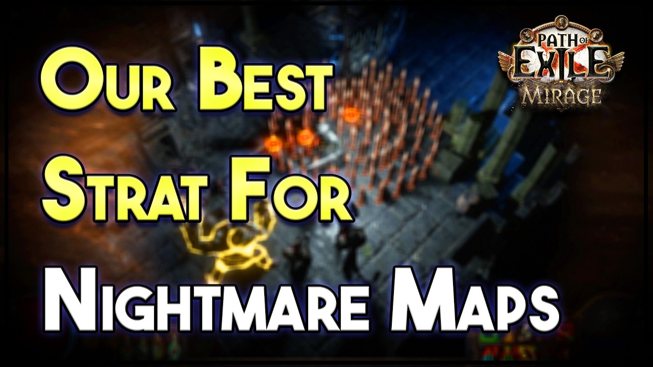 Our BEST Farm Strategy for Nightmare Maps! - PoE 1 3.28 - Mirage League ...