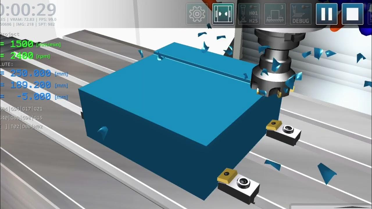 "🖥️ VMC Simulator Full Guide | CNC Programming Ghar Baithe Sikhe!" #cnc ...