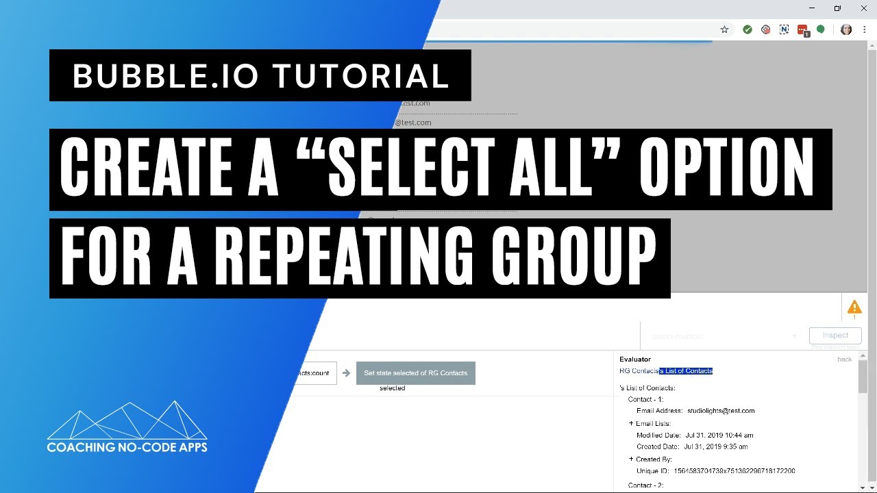 How To Save Multiple Data From A Repeating Group To Another Data Type 7961