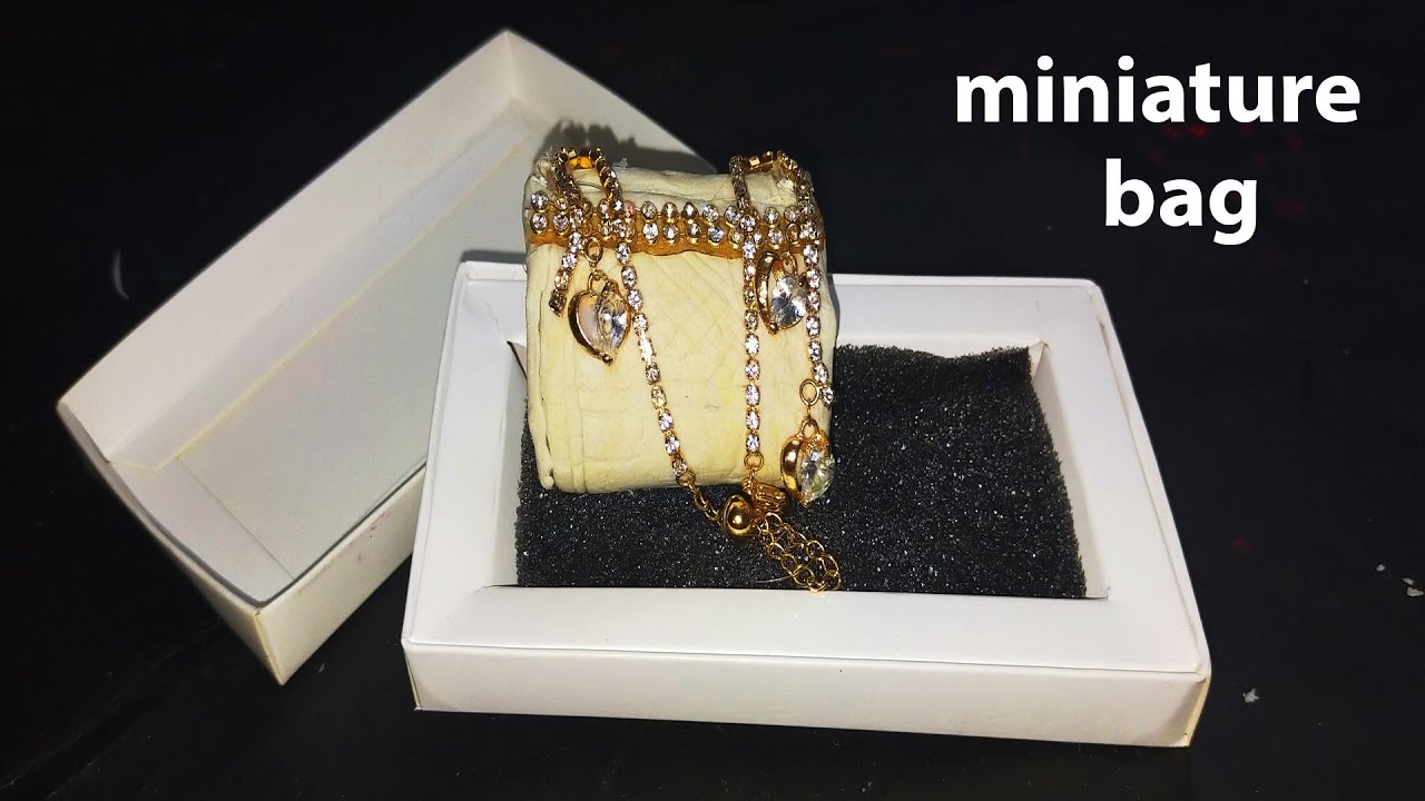 Miniature caly bag tutorial | polymer clay mini bag | DIY: POLYMER CLAY ...