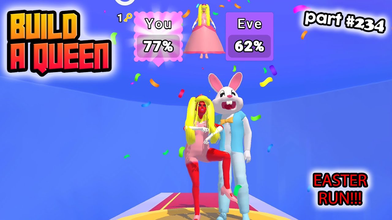Build A Queen part 234 (levels 1626-1633) | GamePlay Mobile Satisfying Games EASTER RUN! - YouTube