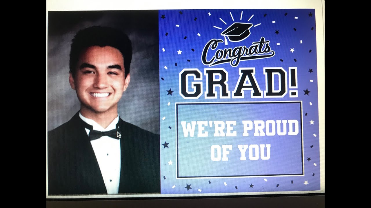 Graduation Celebration for Justin Galli Class 2020 VHS - YouTube