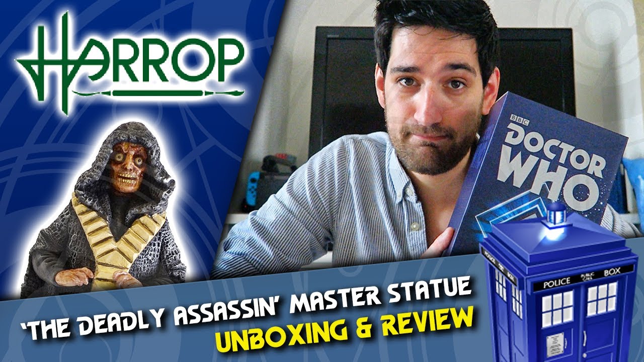 Robert Harrop: 'The Deadly Assassin' Master Statue - Unboxing & Review ...