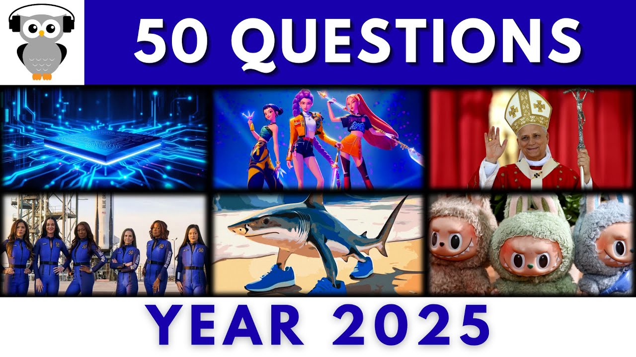 2025 Year End Quiz Trivia 2025 | End Of Year Quiz | Quiz Of The Year ...