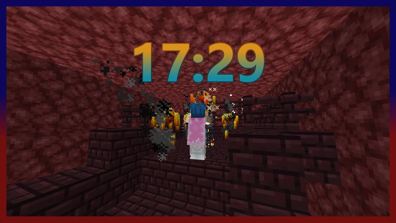 I had a weird chatter in my chat while I beat Minecraft in under 18 ...