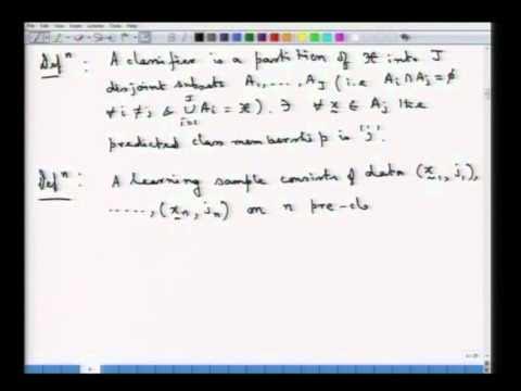 Mod-01 Lec-30 Discriminant analysis and classification - YouTube