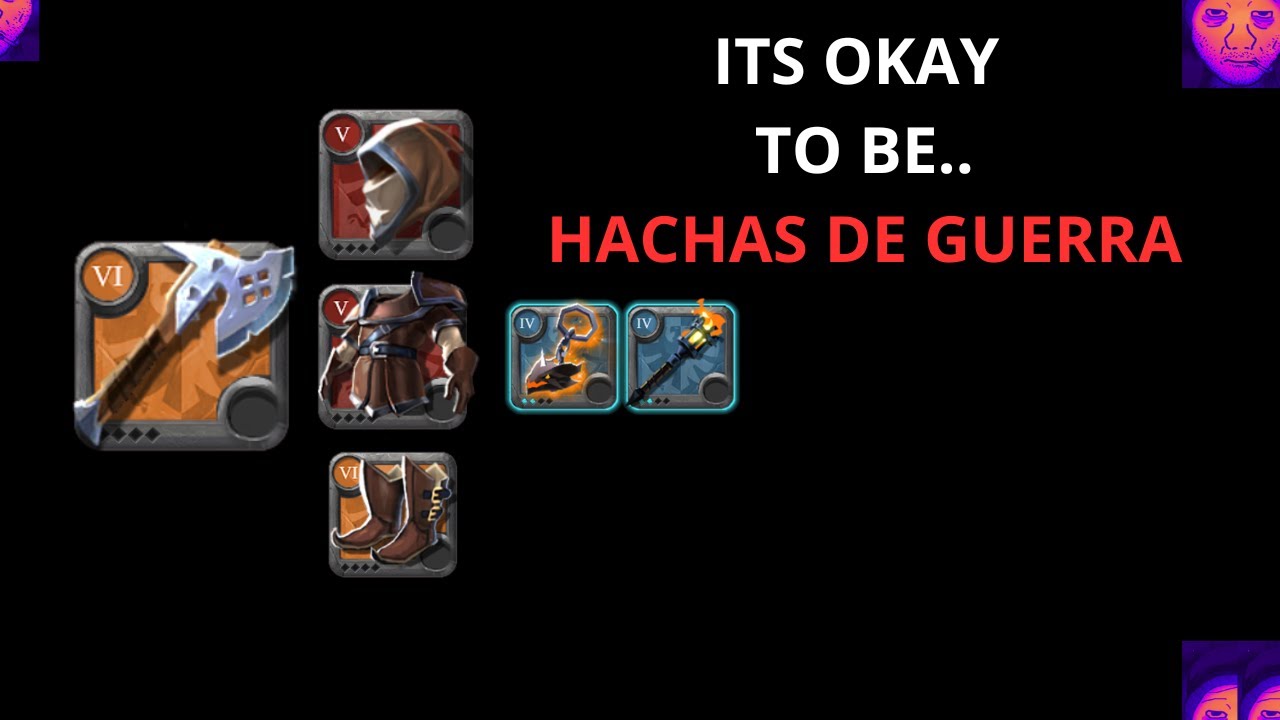 Build META de HACHAS DE GUERRA PvP - Mazmorras Corruptas / Corrupted ...